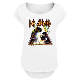 F4NT4STIC Shirt 'Def Leppard Hysteria' female White size XL