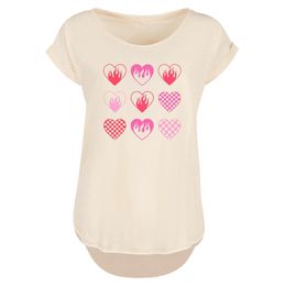 F4NT4STIC T-Shirt Damen Gr&ouml;&szlig;e XXL nude / rosa