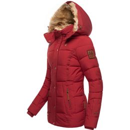 Marikoo Damen Winterjacke "Nekoo", rot, Gr. M, Oberstoff: 100% Polyester; Futter: 100% Polyester; Wattierung: 100% Polyester; &Auml;rmelfutter: 100%
