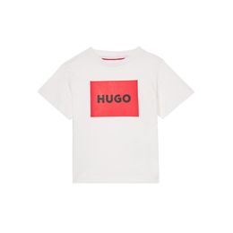 Hugo T-Shirt Jungen Gr&ouml;&szlig;e 164 rot / schwarz / wei&szlig;