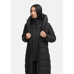 Marikoo Damen Winterjacke "Pakoraa"schwarz, Gr. XXXL, Obermaterial: 100% Polyester. Futter: 100% Polyester. Wattierung: 100% Polyester. &Auml;rmelfutter: