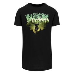 F4NT4STIC T-Shirt 'Harry Potter Magical Forest' Herren Gr&ouml;&szlig;e XXXL schilf / apfel / pastellgr&uuml;n / schwarz