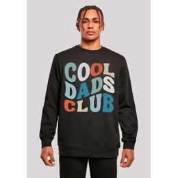 F4NT4STIC Herren Sweatshirt "Cool Dads Club Trendiges Vatertagsmotiv f&uuml;r V&auml;ter", schwarz, Gr. S, Obermaterial: 50% Baumwolle, 50% Polyester,