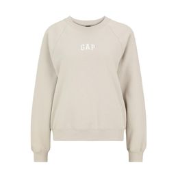 GAP Petite Sweatshirt Damen Gr&ouml;&szlig;e M kitt / wei&szlig;