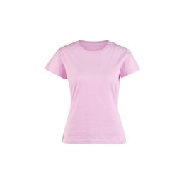 Cleptomanicx T-Shirt 'Slim Tee Ligull Slim' Damen Gr&ouml;&szlig;e XS pink