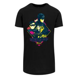 F4NT4STIC T-Shirt 'DC Comics Batman TV Series Character Pop Art' Herren Gr&ouml;&szlig;e S navy / gelb / pink / schwarz