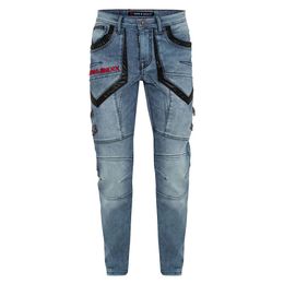 Cipo & Baxx CIPO & BAXX Jeans Herren Gr&ouml;&szlig;e 34 blau