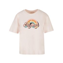 F4NT4STIC Shirt 'Mothers Day Celebration Rainbow Mama Design Mom Appreciation' female Pink size XS