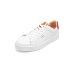 N91 Damen Sneaker "Original Draft W BX", Gr. 38, orange, Lackleder, Schuhe