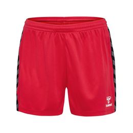 Hummel Sportshorts 'Authentic' Damen Gr&ouml;&szlig;e L blutrot / schwarz / wei&szlig;