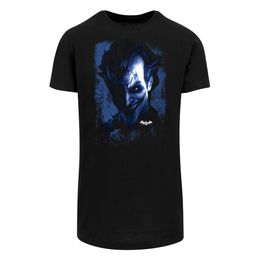 F4NT4STIC Shirt 'DC Comics Batman Arkham Asylum Joker Face' male Black size XS