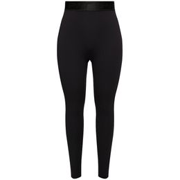 Ulla Popken Leggings female Black size 50-52