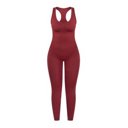 Smilodox Jumpsuit ' Seamless Elsie ' Damen Gr&ouml;&szlig;e XL bordeaux