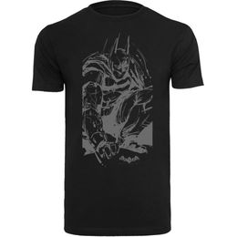 F4NT4STIC T-Shirt 'DC Comics Batman Arkham Knight Sketch' Herren Gr&ouml;&szlig;e XXL dunkelgrau / schwarz