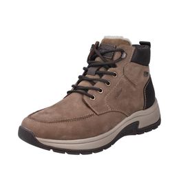 Rieker Schn&uuml;rboots Herren Gr&ouml;&szlig;e 41 beige / schwarz