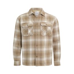 Only & Sons Only & Sons Hemd 'ONSCedric' Herren Gr&ouml;&szlig;e XS hellbeige / dunkelbeige / wei&szlig;