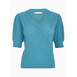 Sel by peppercorn Peppercorn Pullover 'Rosalia' Damen Gr&ouml;&szlig;e XL cyanblau
