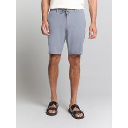 NO EXCESS Herren Shorts "NO EXCESS Jersey-Shorts", blau, Gr. L, 74% Polyamid, 26% Elasthan, Hosen