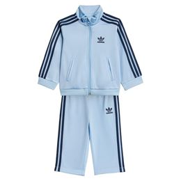 adidas originals Jogginganzug 'Firebird' Jungen Gr&ouml;&szlig;e 104 navy / hellblau