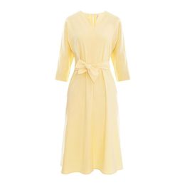 Couture De Marie Dress 'Elegant Office Dress with Clean Cut &ndash; Ingrid' female Yellow size M