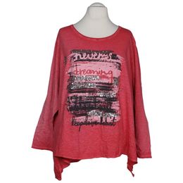 Ulla Popken Langarmshirt Damen Gr&ouml;&szlig;e 11XL Second Hand rot