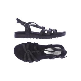 Tom Tailor Sandalen Damen Gr&ouml;&szlig;e 39 Second Hand schwarz