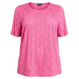 Flash by Zizzi T-Shirt 'FLellie' Damen Gr&ouml;&szlig;e 7XL/8XL hellpink