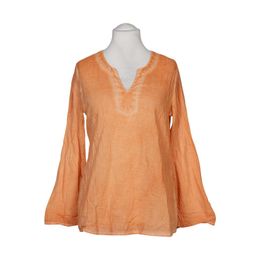 EMILY VAN DEN BERGH Bluse Damen Gr&ouml;&szlig;e L Second Hand orange