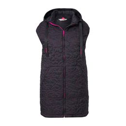 Angel of Style Weste Damen Gr&ouml;&szlig;e 8XL pink / schwarz