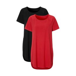 Cellbes of Sweden Tunika Damen Gr&ouml;&szlig;e 4XL/5XL rot / schwarz