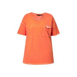 Ulla Popken Shirt female Orange size 54-56