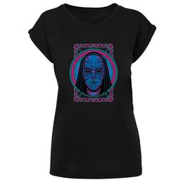 F4NT4STIC Shirt 'Harry Potter Neon Death Eater Mask' female Black size XXL