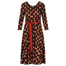 Apart Dress female Brown, Red size 34
