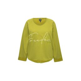 Ulla Popken Sweatshirt Damen Gr&ouml;&szlig;e XXXL/4XL limette