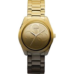 Guess Analog Watch 'G Twist' female Gold, Grey size One Size