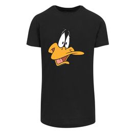 F4NT4STIC Shirt 'Looney Tunes Daffy Duck Face' male Black size XS