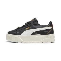 Puma Sneaker 'Kar II' Damen Gr&ouml;&szlig;e 37.5 gold / schwarz / wei&szlig;