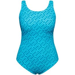 Ulla Popken Swimsuit female Blue size 56
