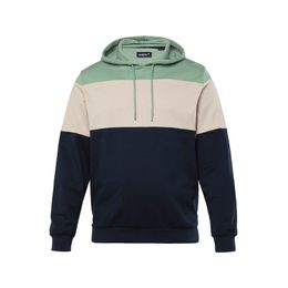 Men Plus Sweatshirt Herren Gr&ouml;&szlig;e 7XL beige / navy / gr&uuml;n