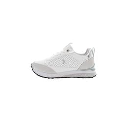 U.S. Polo Assn. Sneaker Damen Gr&ouml;&szlig;e 36 hellgrau / wei&szlig;