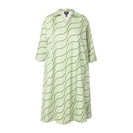 Ulla Popken Dress female Green, White size 42-44