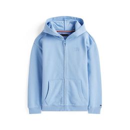 Tommy Hilfiger Sweatjacke Jungen Gr&ouml;&szlig;e 110 hellblau
