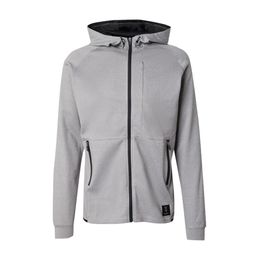 Hummel Athletic Zip-Up Hoodie 'Mt Interval' male Grey size L