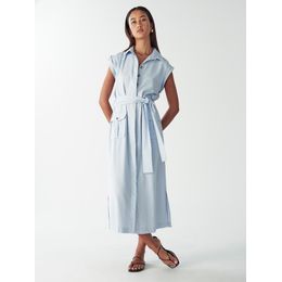 Willa Shirt Dress 'Albireo' female Blue size 8