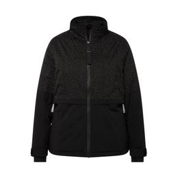 Ulla Popken Performance Jacket female Black size 54-56