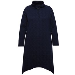 Ulla Popken Kleid Damen Gr&ouml;&szlig;e 42/44 marine / navy Winterkleid