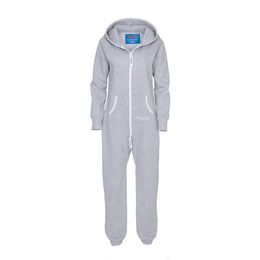 Moniz Jumpsuit Damen Gr&ouml;&szlig;e XL grau