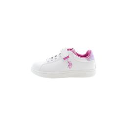 U.S. Polo Assn. Sneaker 'TRACE003K/5Y2' Jungen Gr&ouml;&szlig;e 27 pink / wei&szlig;