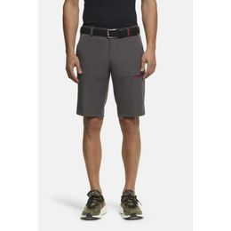 MEYER Herren Outdoorhose "Arran", grau, Gr. 46, unifarben, 88% Polyamid, 12% Elasthan, Hosen, mit Shirt-Stopper