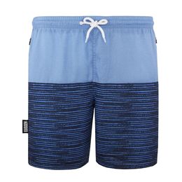 GUGGEN Mountain Board Shorts 'Badehose 1803-4' male Blue size M